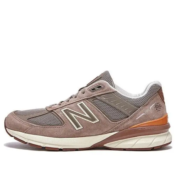NEW BALANCE X Slow Steady Club 990v5 Made In Usa - Brown/gray/orange