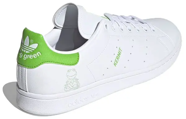 Adidas The Muppets X Stan Smith 'kermit The Frog' Sneakers - White