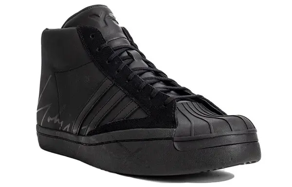 Adidas Yohji Pro High Top Sneakers - Black