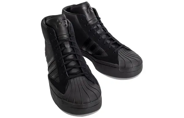 Adidas Yohji Pro High Top Sneakers - Black
