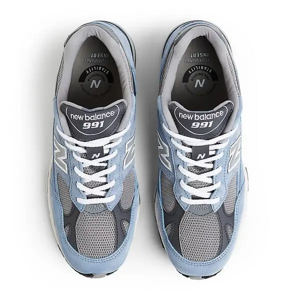 NEW BALANCE 991 Made In England Sneakers - Blue/grey