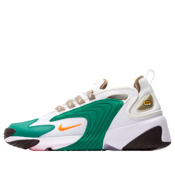 Nike Zoom 2k 'white Total Orange Green - White/green
