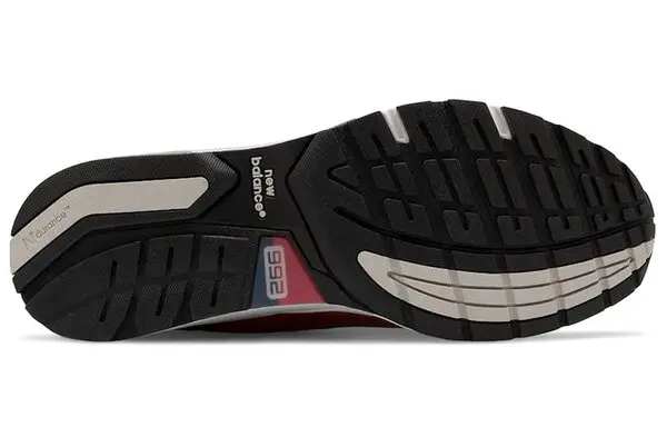 NEW BALANCE X Concepts 992 Made In Usa 'plaid' Sneakers - Red/blue