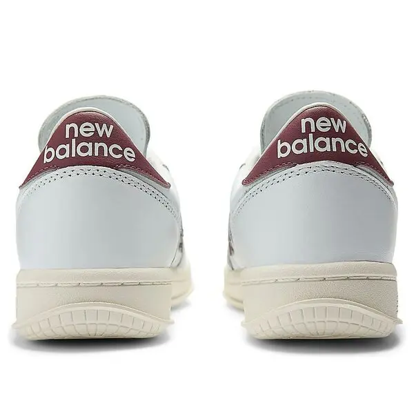 NEW BALANCE T500 Lace-up Sneakers - White/washed Burgundy