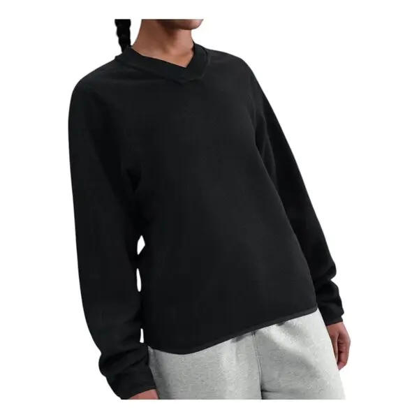 Nike X Stussy Thermal Pullover Sweatshirt - Black
