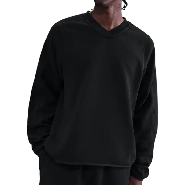 Nike X Stussy Thermal Pullover Sweatshirt - Black