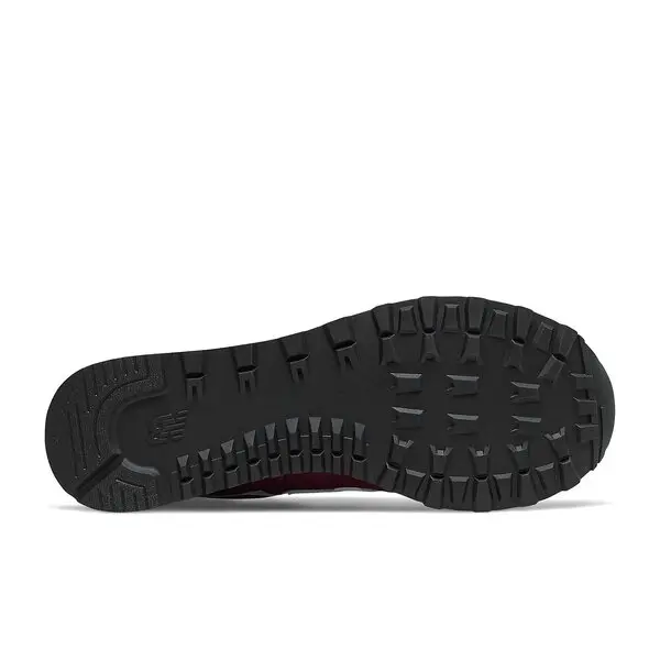 NEW BALANCE 574 "garnet" Sneakers - Red/white