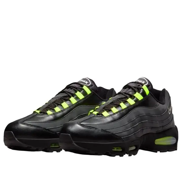 Nike Max 95 Og "big Bubble Atmos Harajuku" Sneakers - Black/volt/flat Gold