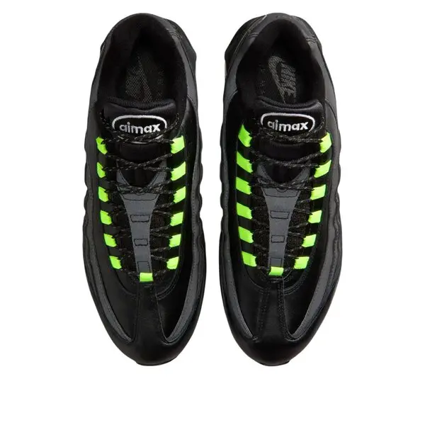 Nike Max 95 Og "big Bubble Atmos Harajuku" Sneakers - Black/volt/flat Gold