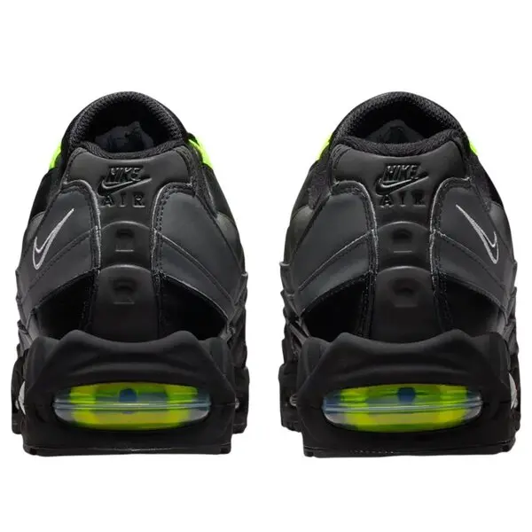 Nike Max 95 Og "big Bubble Atmos Harajuku" Sneakers - Black/volt/flat Gold