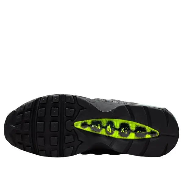 Nike Max 95 Og "big Bubble Atmos Harajuku" Sneakers - Black/volt/flat Gold