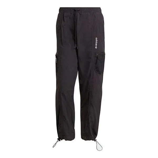 Adidas Originals Adv Wvn Pants Adjustable Cargo Sports Long Pants - Black