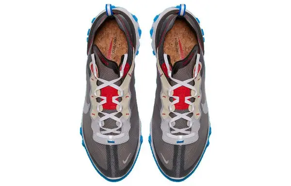 Nike React Element 87 Sneakers - Gray/blue/white