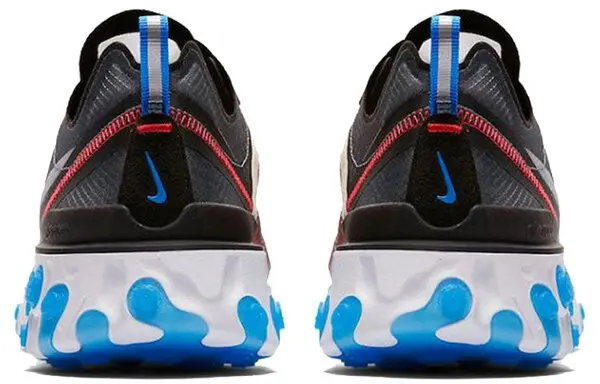 Nike React Element 87 Sneakers - Gray/blue/white