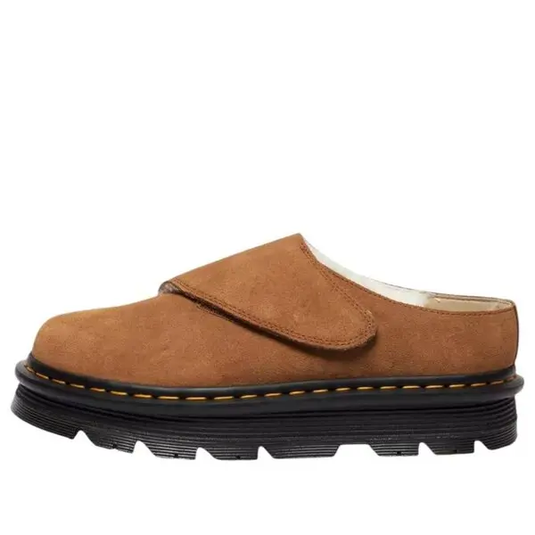 Dr. Martens Zebzag Mules - Desert Brown