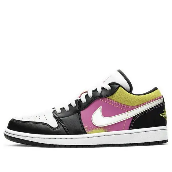 JORDAN Air 1 Low "spray Paint - Black