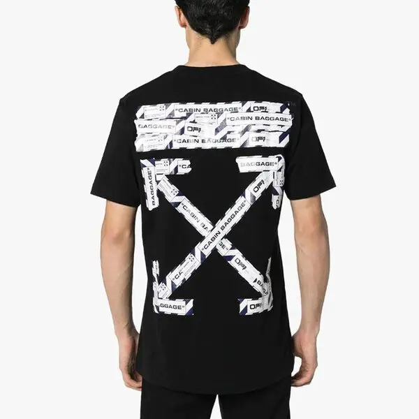 Off-White Ss20 Back Arrows Sketch Short Sleeve Logo Normal Fit