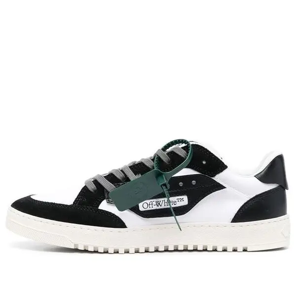 Off-White Panelled Low-top Sneakers - Black/white