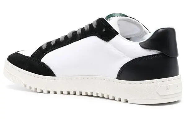Off-White Panelled Low-top Sneakers - Black/white