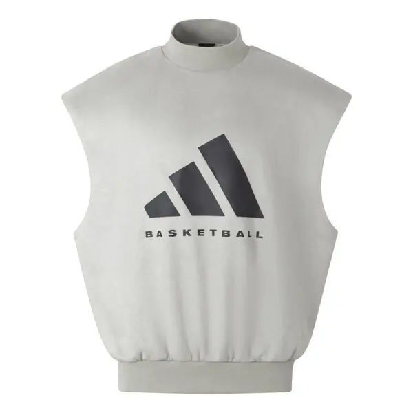 Adidas Sleeveless Sweatshirt - Sesame