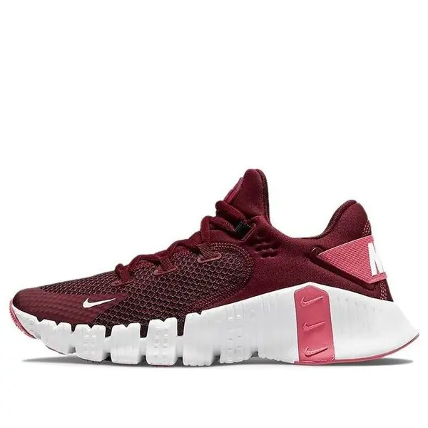 Nike Free Metcon 4 Training Sneakers - Dark Beetroot/gypsy Rose/black