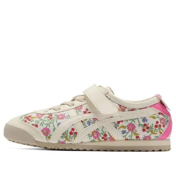 Onitsuka Tiger Mexico 66 "white Cream Floral - White/cream