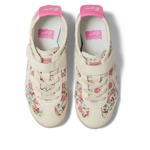 Onitsuka Tiger Mexico 66 "white Cream Floral - White/cream