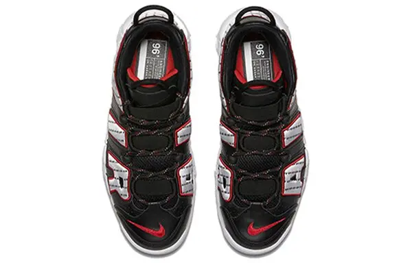 Nike More Uptempo "pinstripe" High Top Sneakers