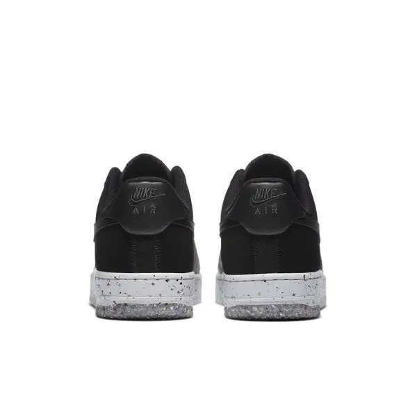 Nike Force 1 Crater Low Top Sneakers - Black