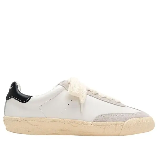Mihara Yasuhiro Francis Past Sole Mixed Material Low Top Sneakers