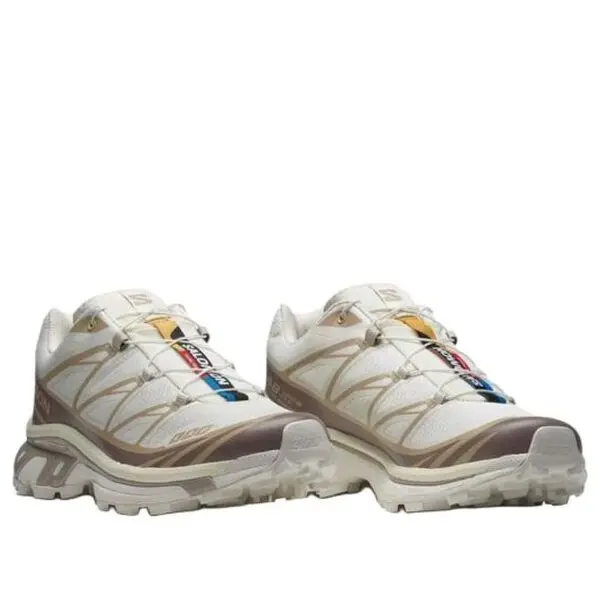 SALOMON Xt-6 Trail Running Shoes - Vanilla Ice/iron/etherea