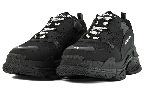 Balenciaga Triple S Sneakers - Black