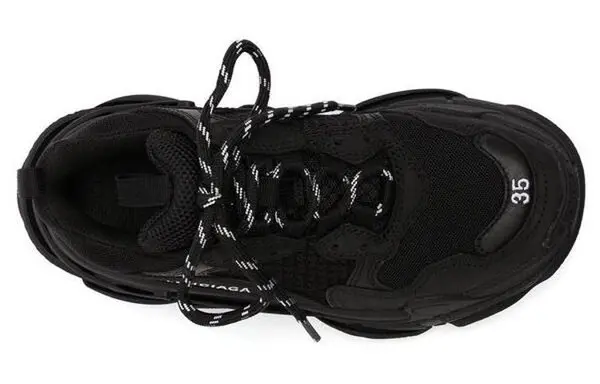 Balenciaga Triple S Sneakers - Black