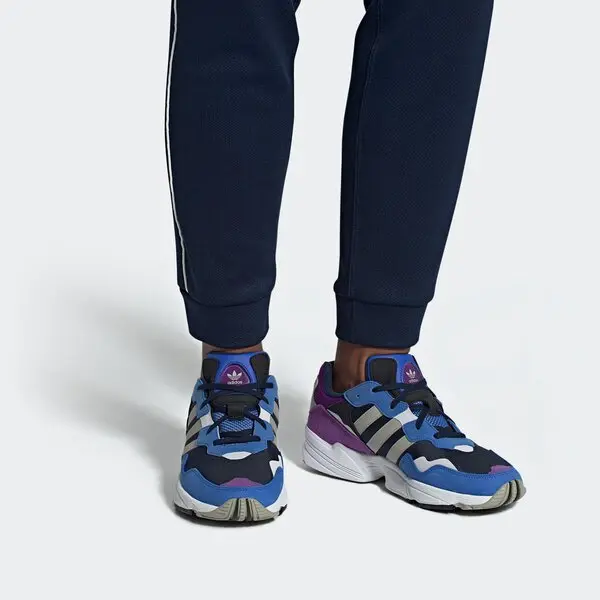 Adidas Yung-96 "blue Purple" Sneakers - Navy/sesame