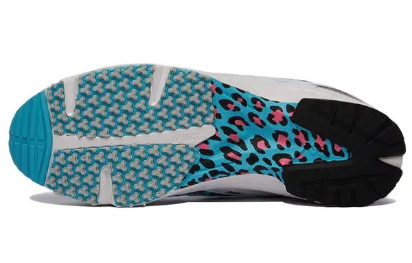 Asics X Comme Des Garcons Shirt Tarther Sc 'aquarium Leopard - White/aquarium