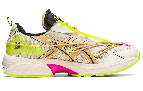 Asics X P.e Nation Gel-1130 "cream Paper Bag - Brown/yellow