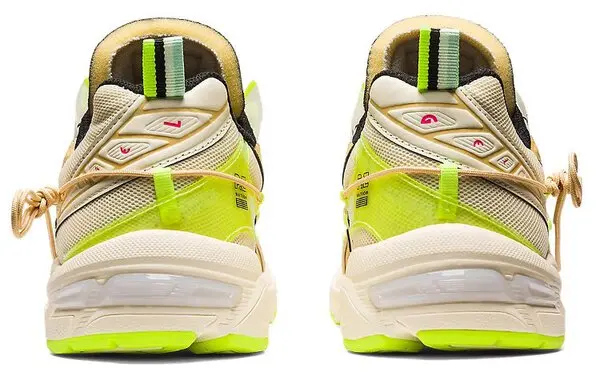 Asics X P.e Nation Gel-1130 "cream Paper Bag - Brown/yellow