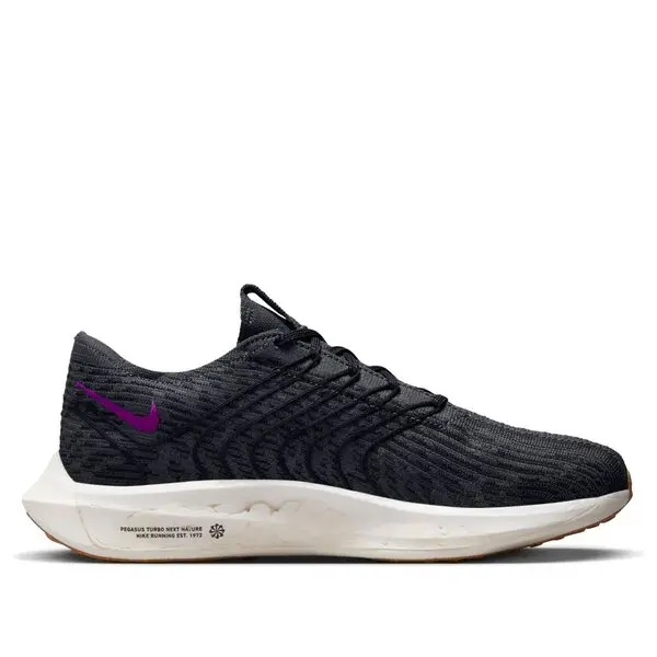 Nike Pegasus Turbo Next Nature Athletic Sneakers - Black