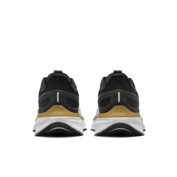 Nike Zoom Structure 25 Sneakers - Grey/black/gold