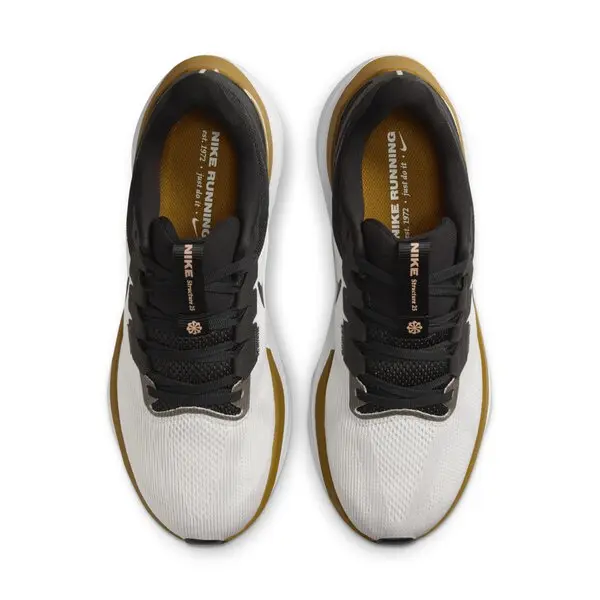 Nike Zoom Structure 25 Sneakers - Grey/black/gold