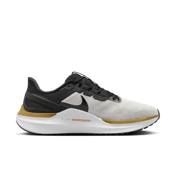 Nike Zoom Structure 25 Sneakers - Grey/black/gold