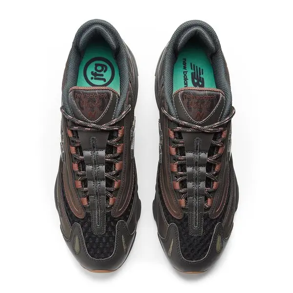 NEW BALANCE X Joe Freshgoods 1000 "black Ice" Sneakers - Brown/black