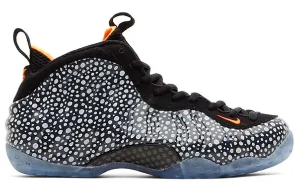 Nike Foamposite One Prm "safari" Sneakers - Dark Grayblack