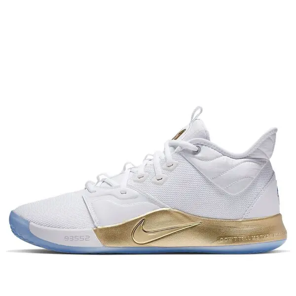 Nike Pg 3 Apollo Missions Sneakers - White/gold