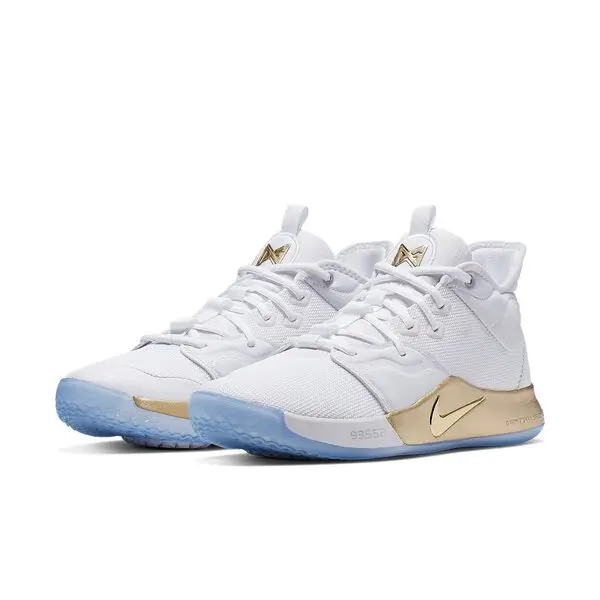 Nike Pg 3 Apollo Missions Sneakers - White/gold