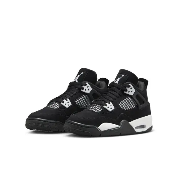 JORDAN 4 Retro "white Thunder - Black/white/black
