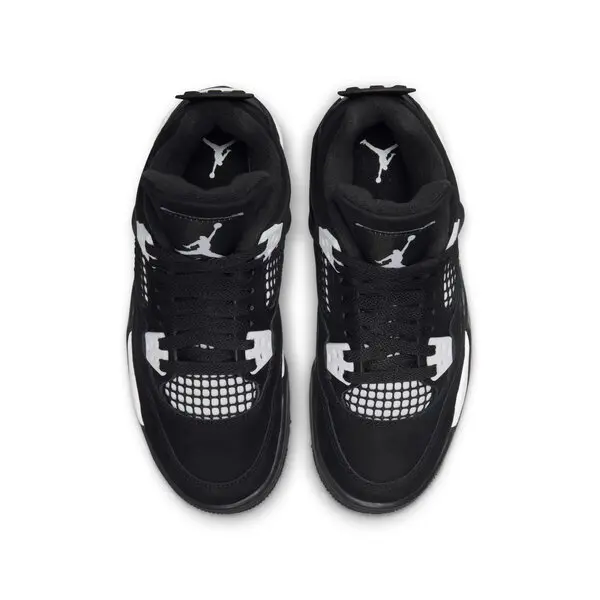 JORDAN 4 Retro "white Thunder - Black/white/black