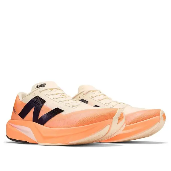 NEW BALANCE Fuelcell Rebel V4 Athletic Sneakers - Hot Mango/angora/black