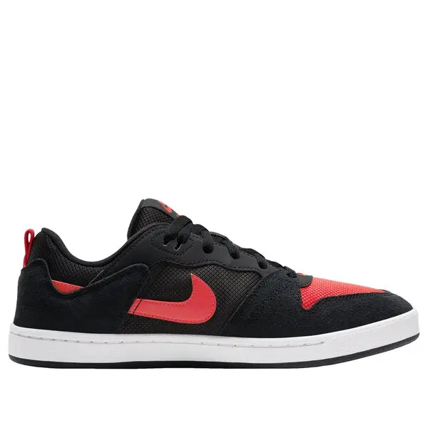 Nike Alleyoop Sb "bred" Sneakers - Red