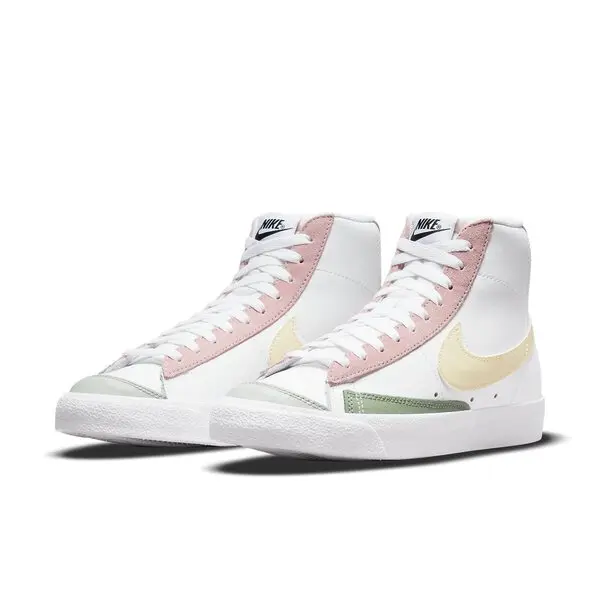 Nike Blazer Mid '77 - White/pink/green